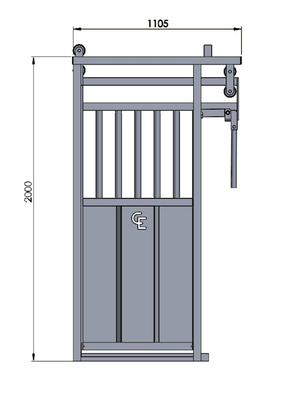 Sliding Back Gate - Condon Engineering